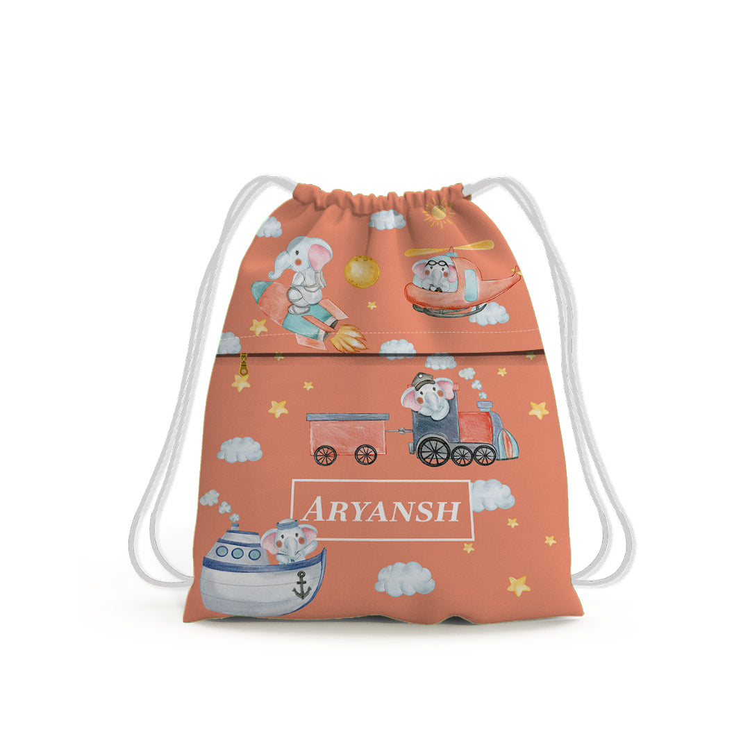 Captain Ellie Personalised & Waterproof Swim Bag – Tot n Tales